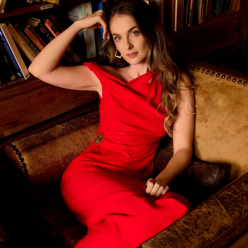 Blusa Drapé - Blanco – Pássaro